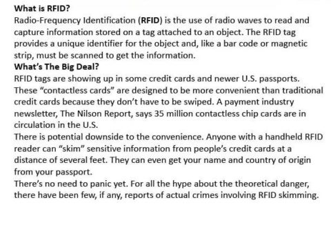 What is RFID Blocking – Bradley Marketing Solutions